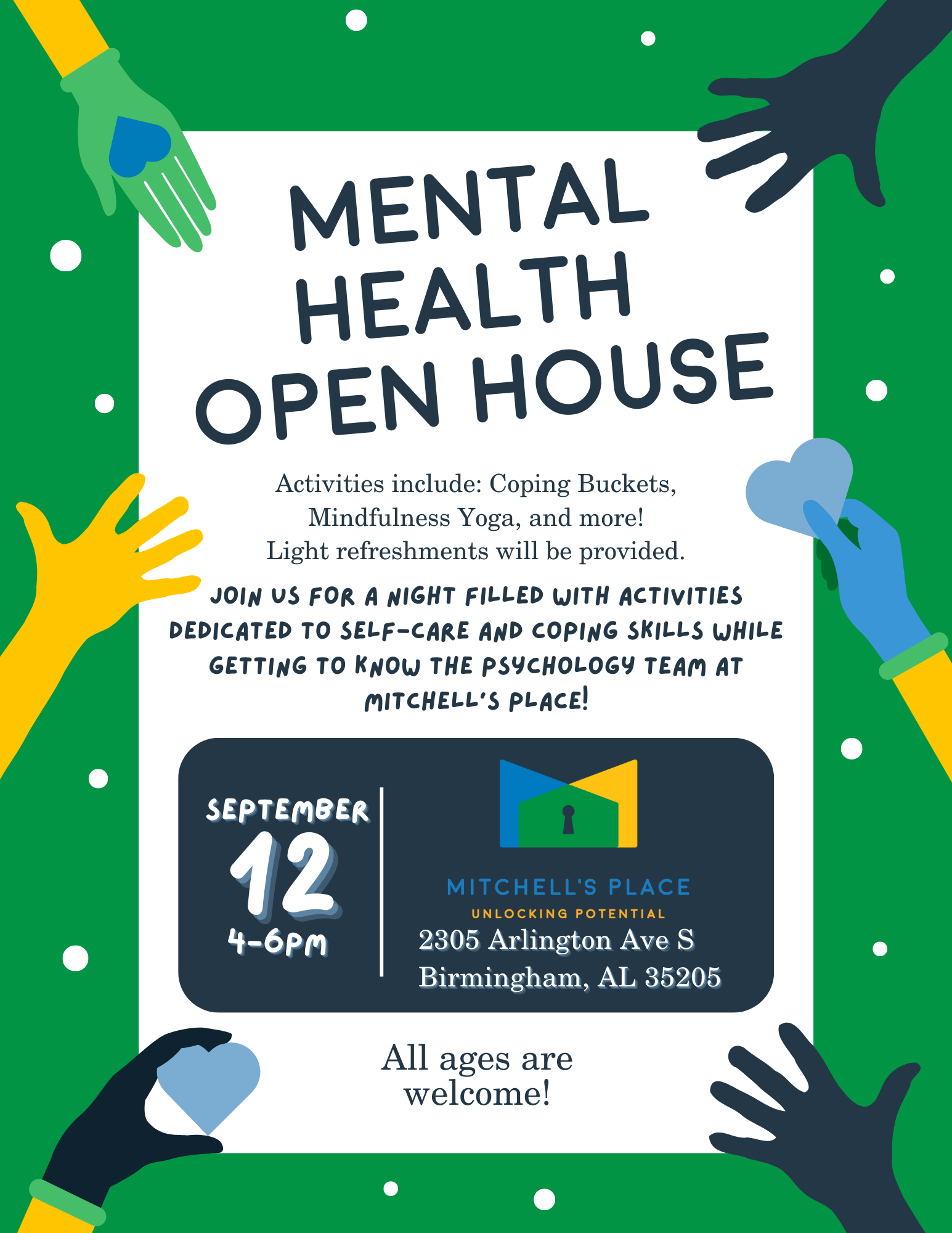 Events for December 2025 – Mitchell’s Place