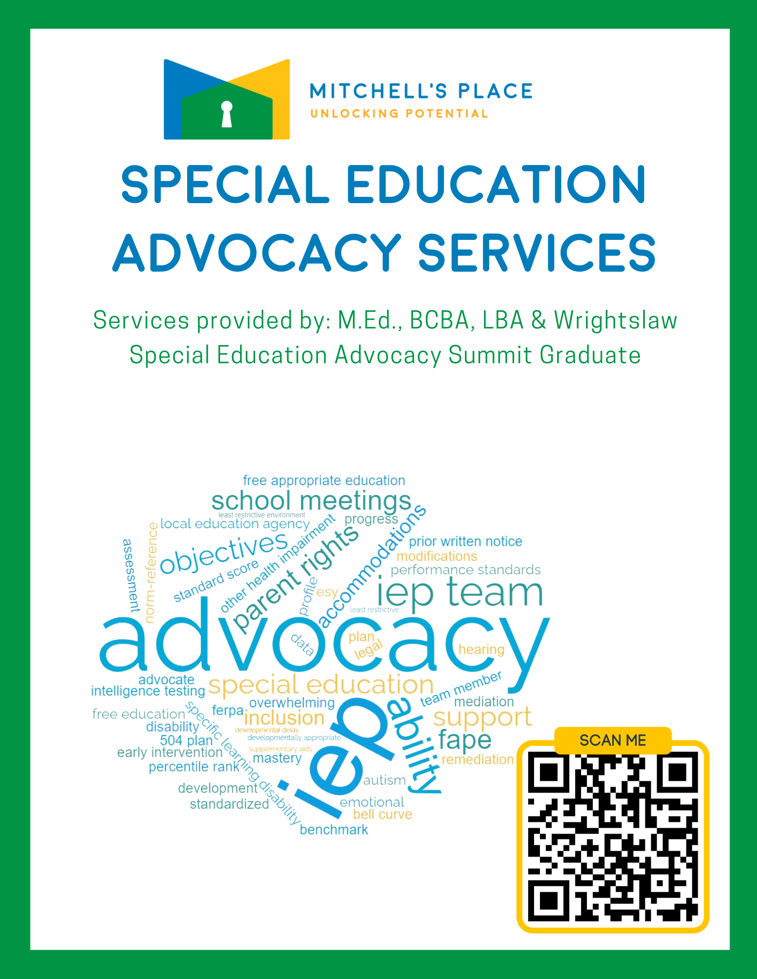 Advocacy - Mitchell's Place