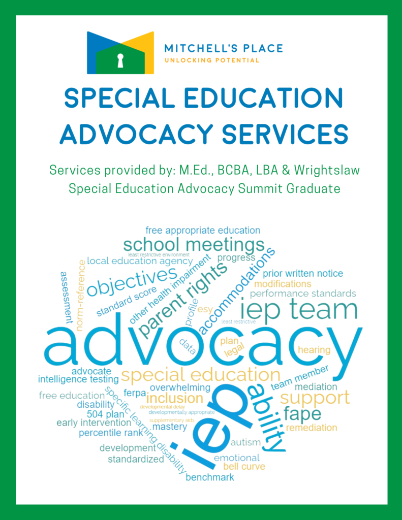 Advocacy – Mitchell’s Place